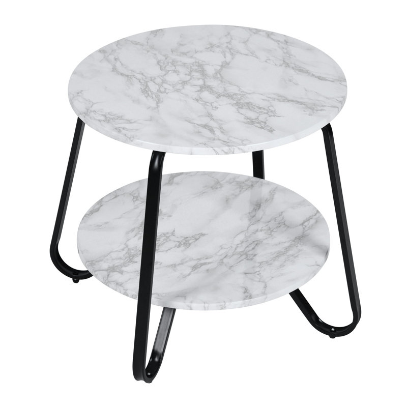 Hashtag Home Earline End Table with Storage Reviews Wayfair